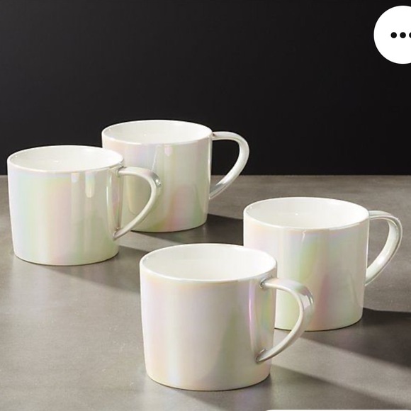 CB2 | Dining | Cb2 Legend Iridescent Mugs 6 | Poshmark